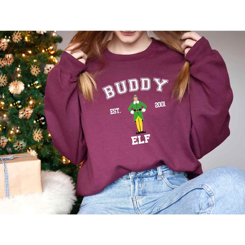 Buddy The Elf Shirt, Elf Christmas Shirt, Christmas Gift for Young ...
