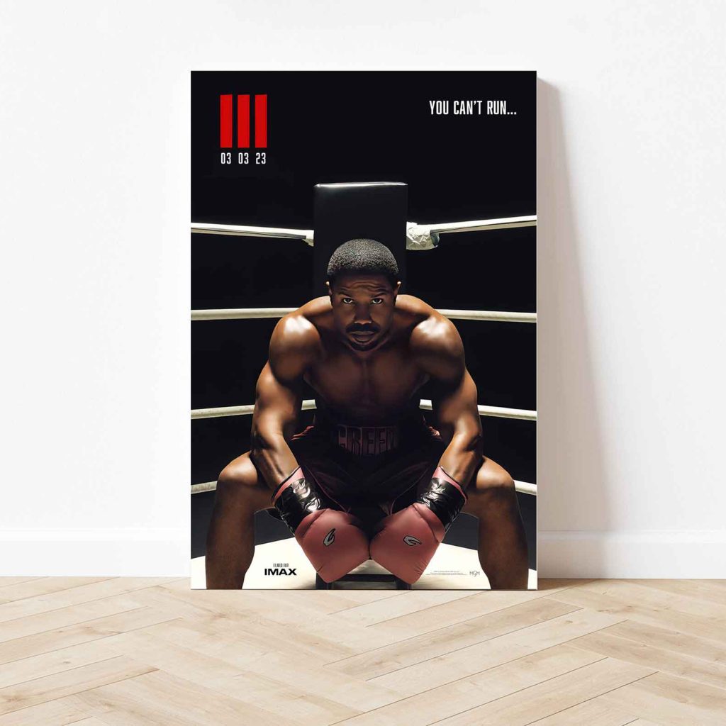 Creed 3 Poster, Michael B. Jordan and Jonathan Majors - Happy Place for ...