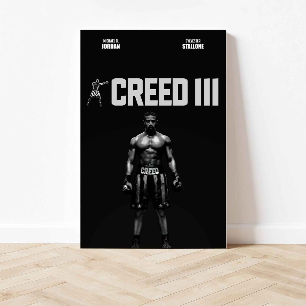 Michael B. Jordan Creed 3 Poster - Happy Place for Music Lovers