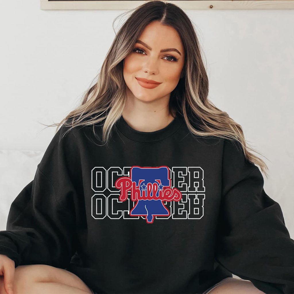 Red October Phillies Shirt, Cool phillies Shirts, Gifts for Phillies ...