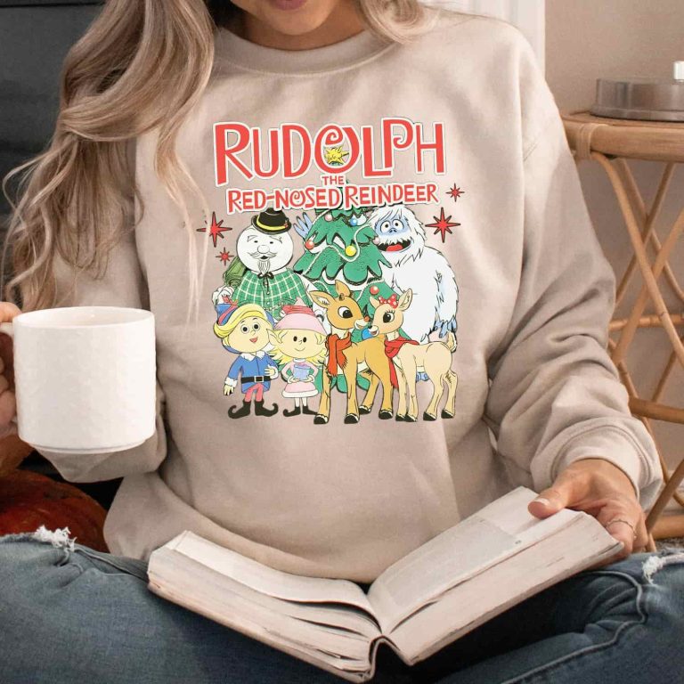 Rudolph Shirt, Rudolph The Red Nosed Reindeer Shirt, Amazing Christmas ...