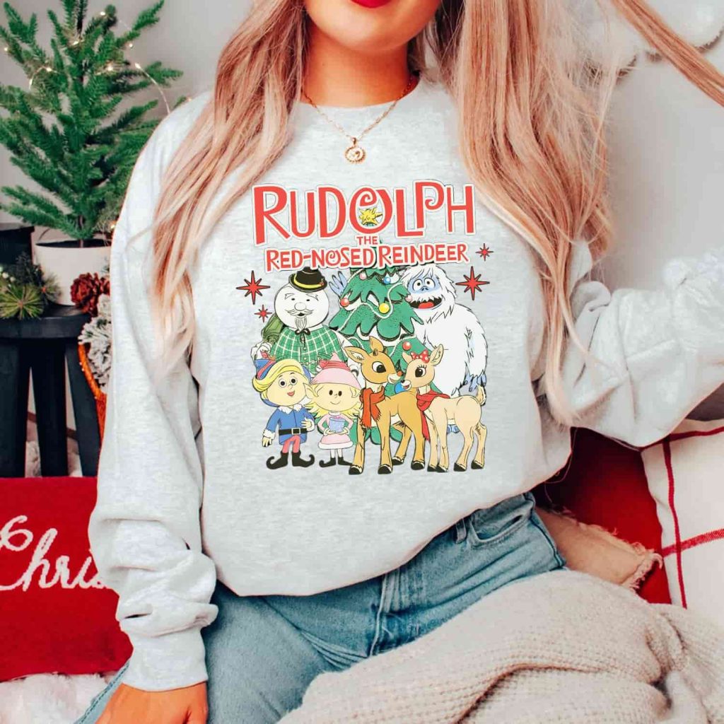 Rudolph Shirt, Rudolph The Red Nosed Reindeer Shirt, Amazing Christmas ...