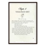 Taylor Swift Vigilante Shit Song Poster, Midnights Poster, Gift Ideas ...