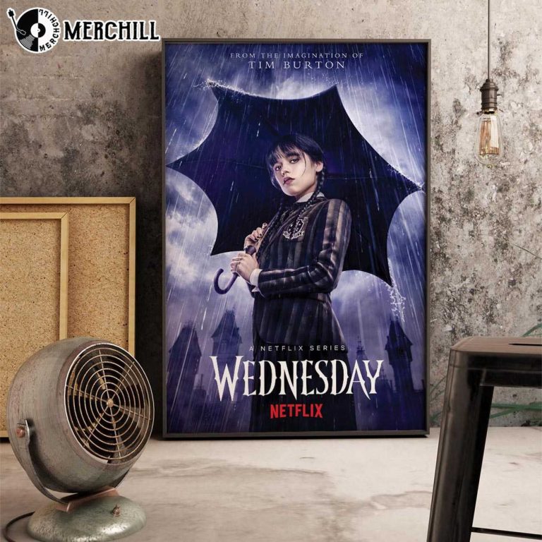 Addams Wednesday Movie 2022 Poster Gift for Fans - Happy Place for ...
