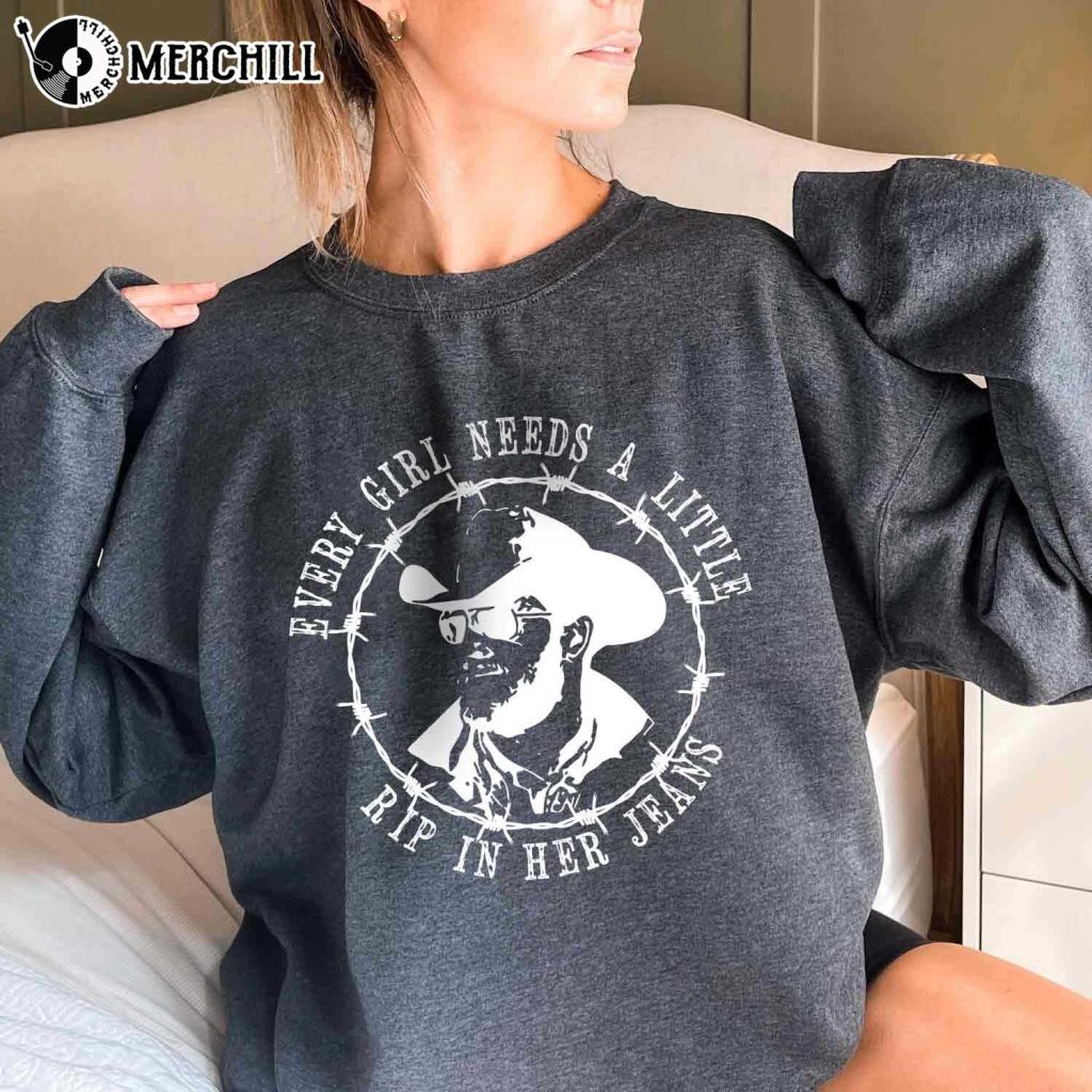 Every Girl Needs A Little Rip In Her Jeans Yellowstone T Shirts Rip ...
