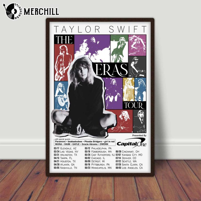 Taylor Swift Eras Poster Tour Gifts for Swifties - Happy Place for ...