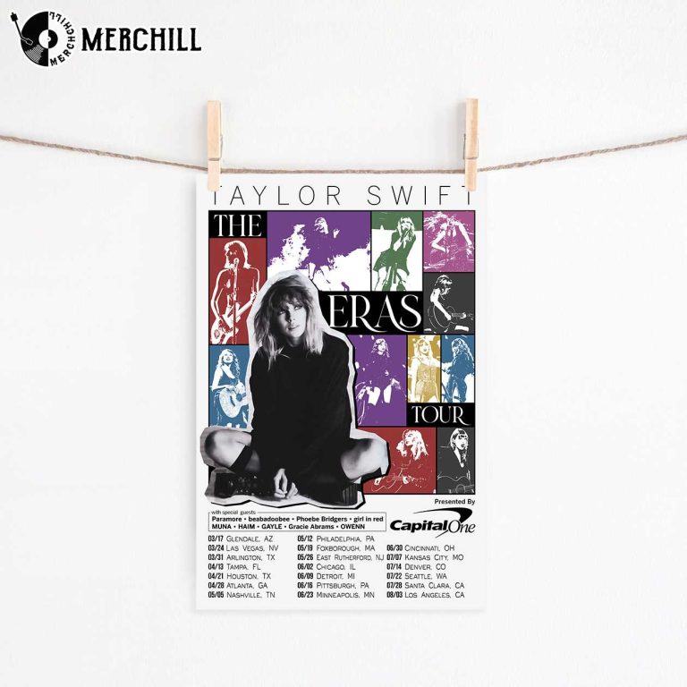 Taylor Swift Eras Poster Tour Gifts for Swifties - Happy Place for ...