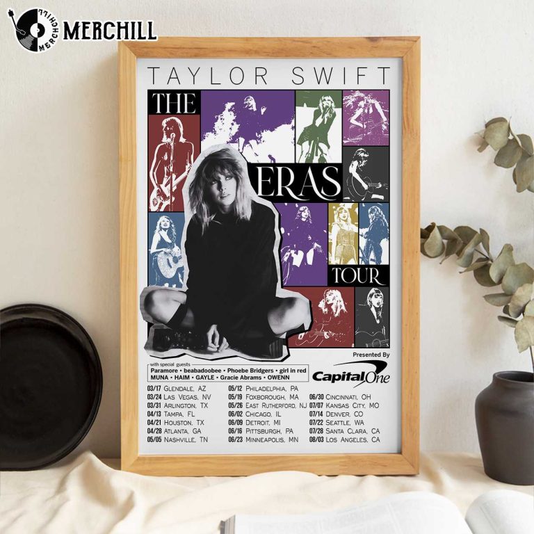 Taylor Swift Eras Poster Tour Gifts for Swifties - Happy Place for ...