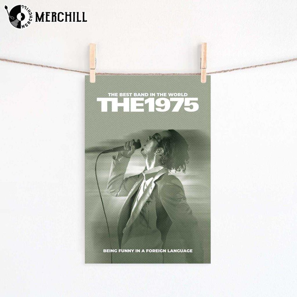 The 1975 Being Funny in A Foreign Language Poster The 1975 Gift Ideas ...