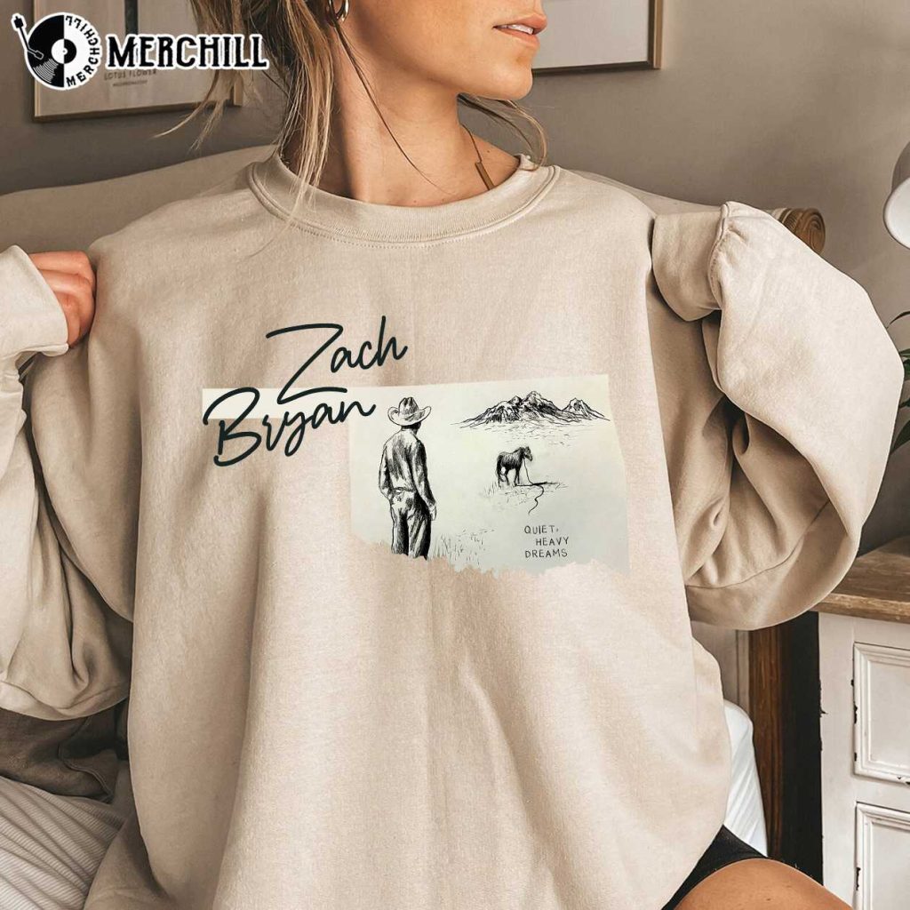 Zach Bryan American Heartbreak Album Cover Shirt Gift For Fans of Zach ...
