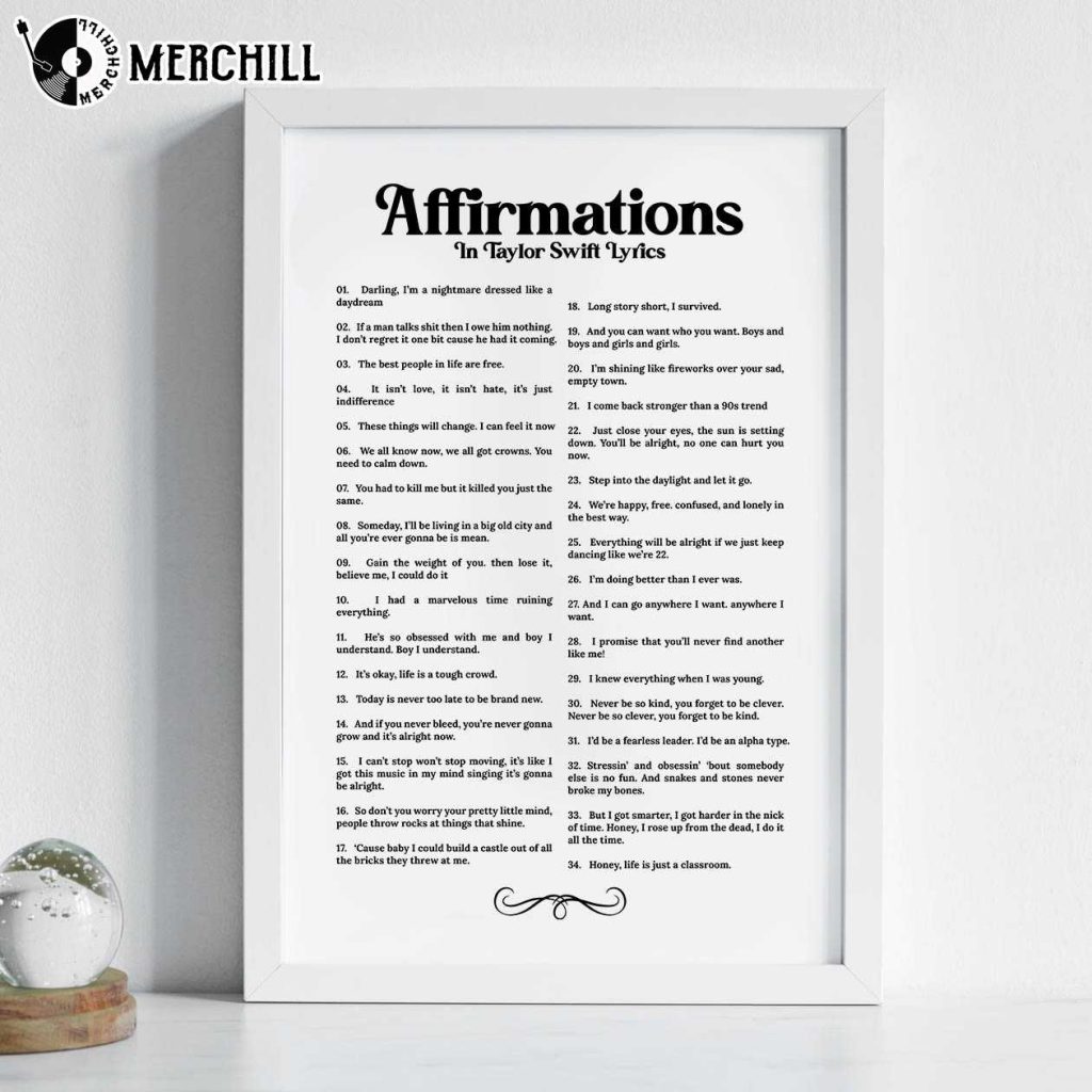 Taylor Swift Eras Poster Tour Gifts for Swifties - Happy Place for ...