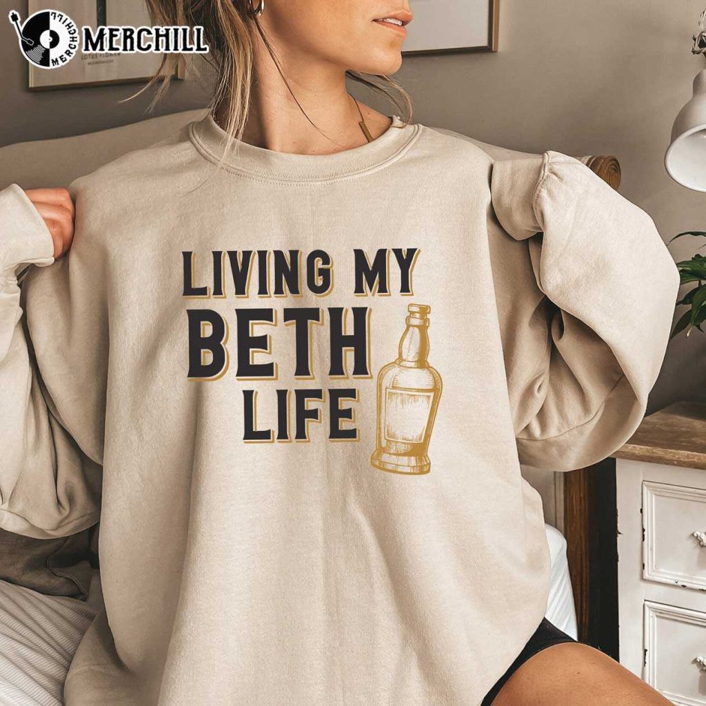 Living My Beth Life Beth Dutton Yellowstone Shirts Yellow Stone Gifts ...