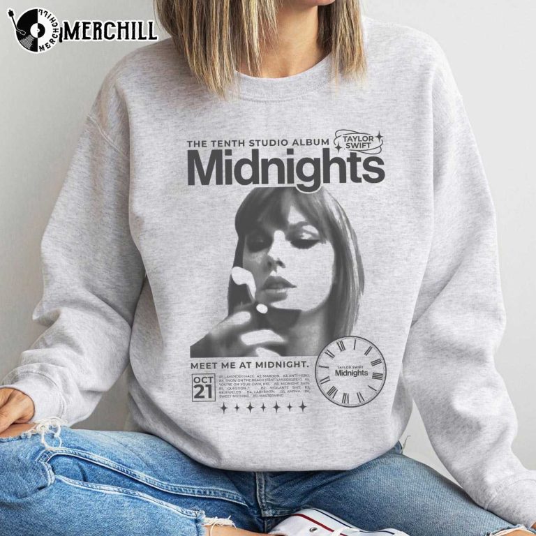 Meet Me at Midnight T Swift Merch Gifts for Taylor Swift Lovers - Happy ...