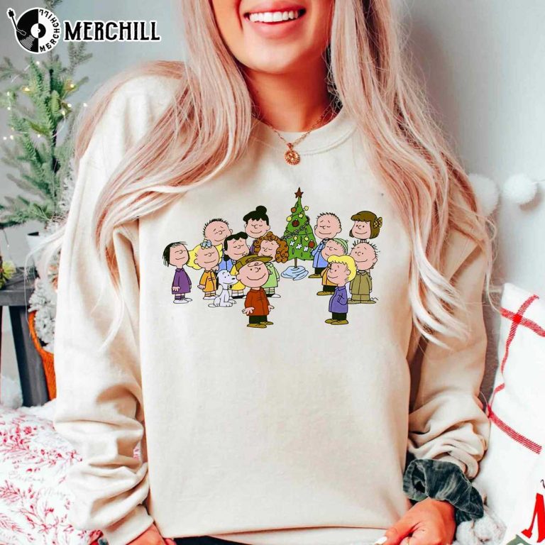 Peanuts Characters Shirts Snoopy Charlie Brown Christmas Gifts - Happy ...