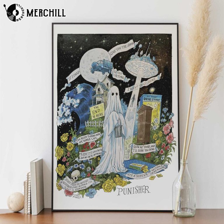 Phoebe Bridgers Punisher Poster Album Gift for Fans - Happy Place for Music Lovers