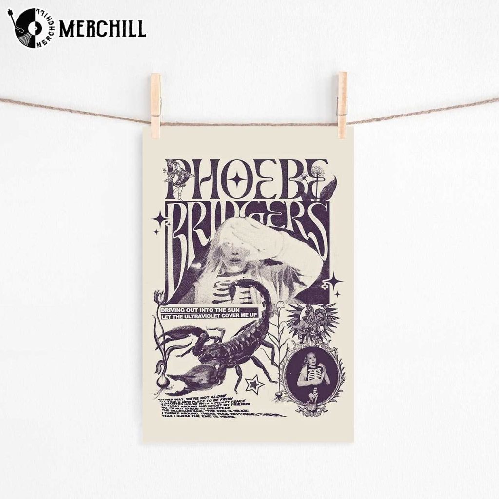 Phoebe Bridgers Reunion Tour Poster 2022 Gift for Fans - Happy Place for Music Lovers