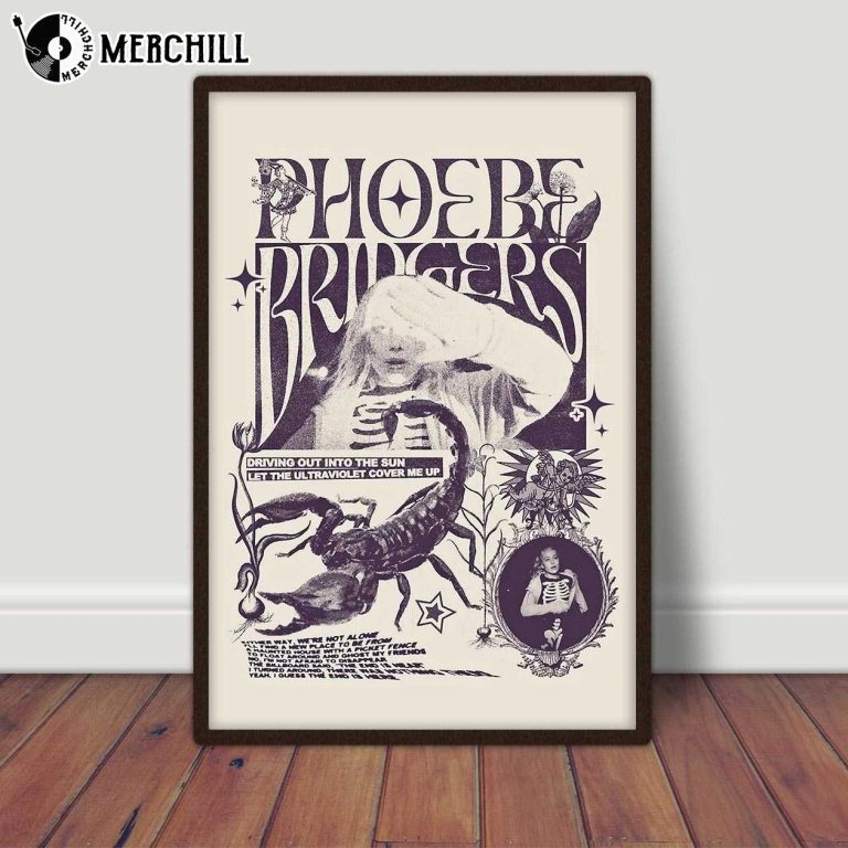 Phoebe Bridgers Reunion Tour Poster 2022 Gift for Fans - Happy Place for Music Lovers