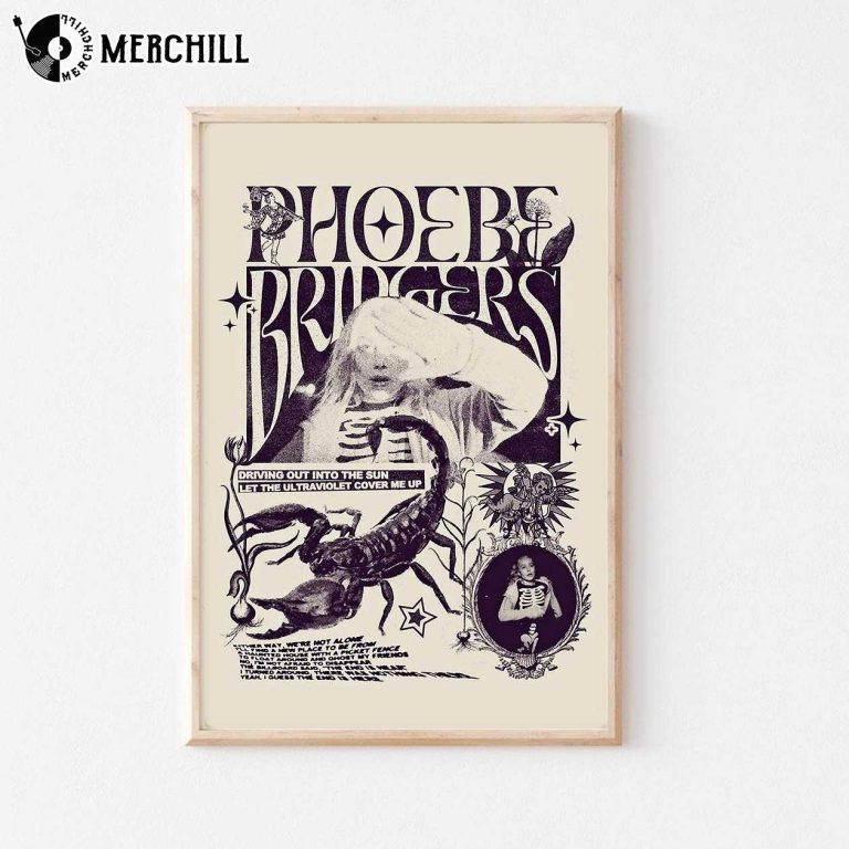 Phoebe Bridgers Reunion Tour Poster 2022 Gift for Fans - Happy Place for Music Lovers