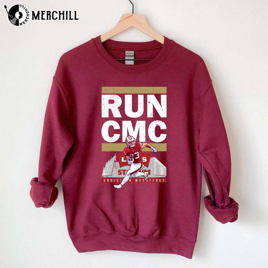 Run CMC 49ers Women's Long Sleeve Shirt 49ers Gifts for Her - Happy ...