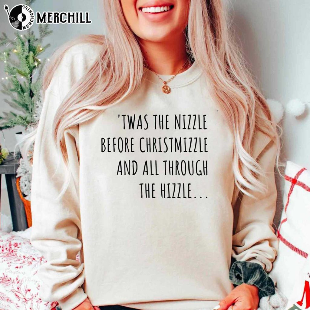 Twas The Nizzle Before Christmizzle Sweater Snoopy Christmas Gifts ...