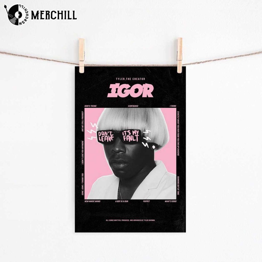 Tyler The Creator Poster Igor Album Birthday Gift Tyler The Creator ...