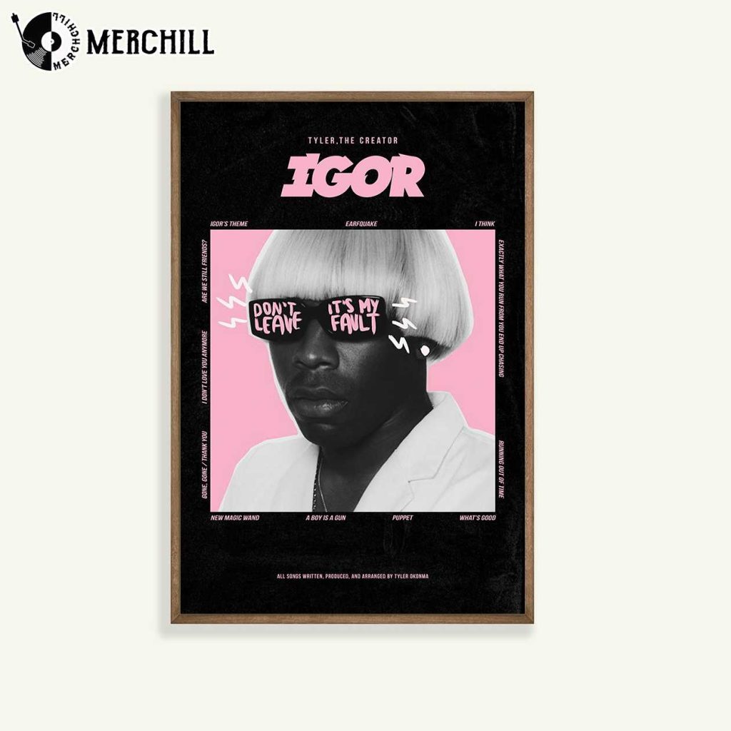 Tyler The Creator Poster Igor Album Birthday Gift Tyler The Creator ...
