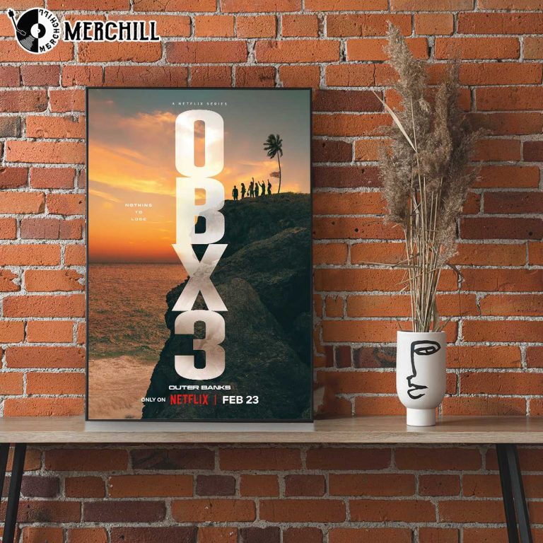 2023 Outer Banks Season 3 Poster OBX Gifts - Happy Place for Music Lovers