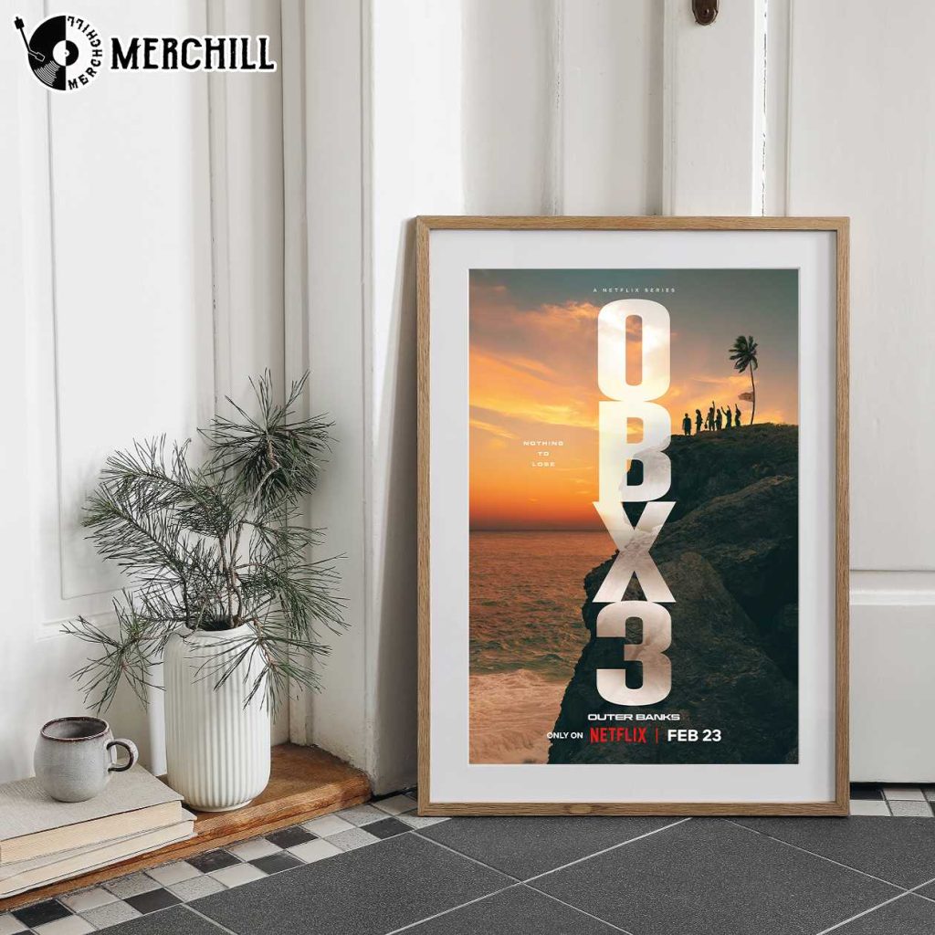2023 Outer Banks Season 3 Poster OBX Gifts - Happy Place for Music Lovers
