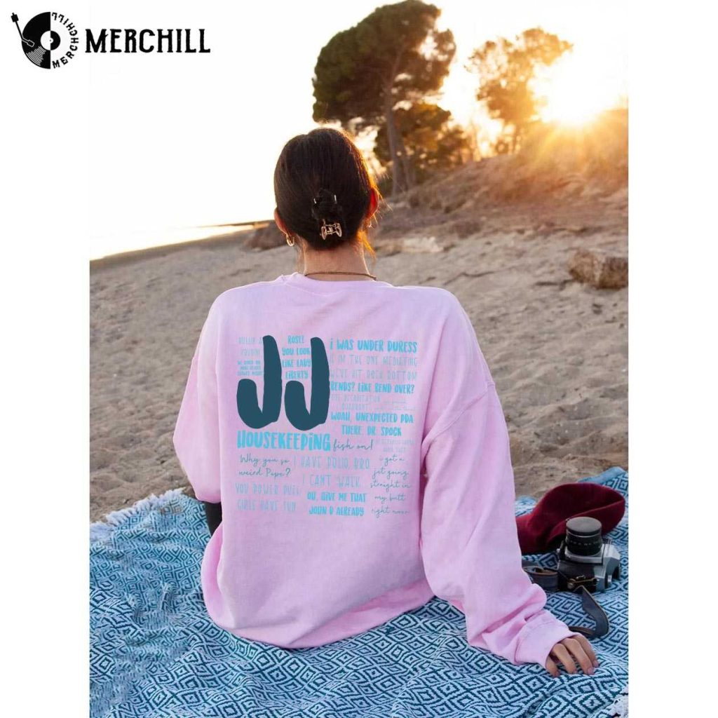 JJ Maybank Sweatshirt 2 Sides Outer Banks Show Shirt - Happy Place for ...