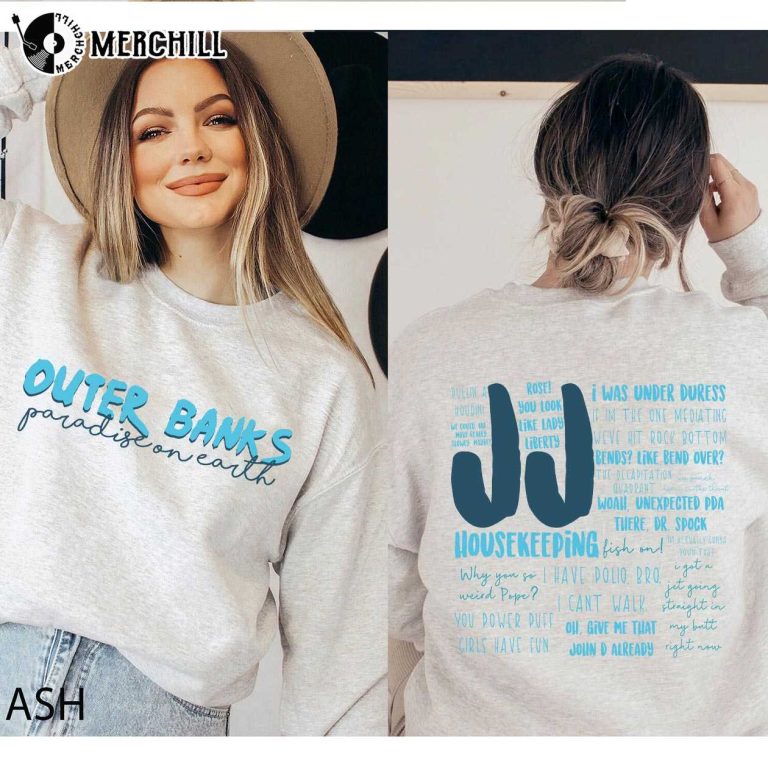 JJ Maybank Sweatshirt 2 Sides Outer Banks Show Shirt - Happy Place for ...