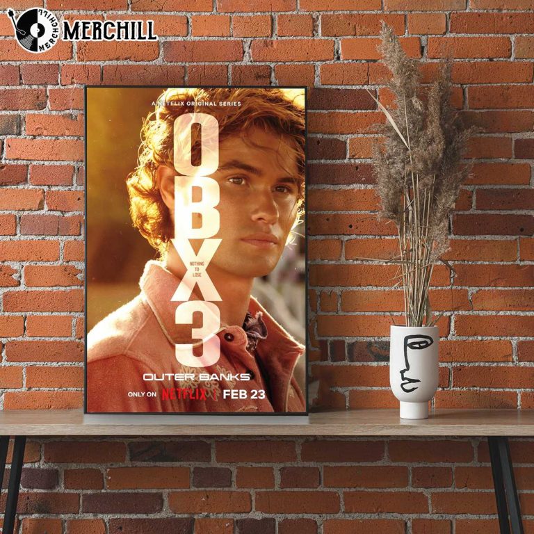 Ward Cameron Outer Banks Season 3 Poster - Happy Place for Music Lovers