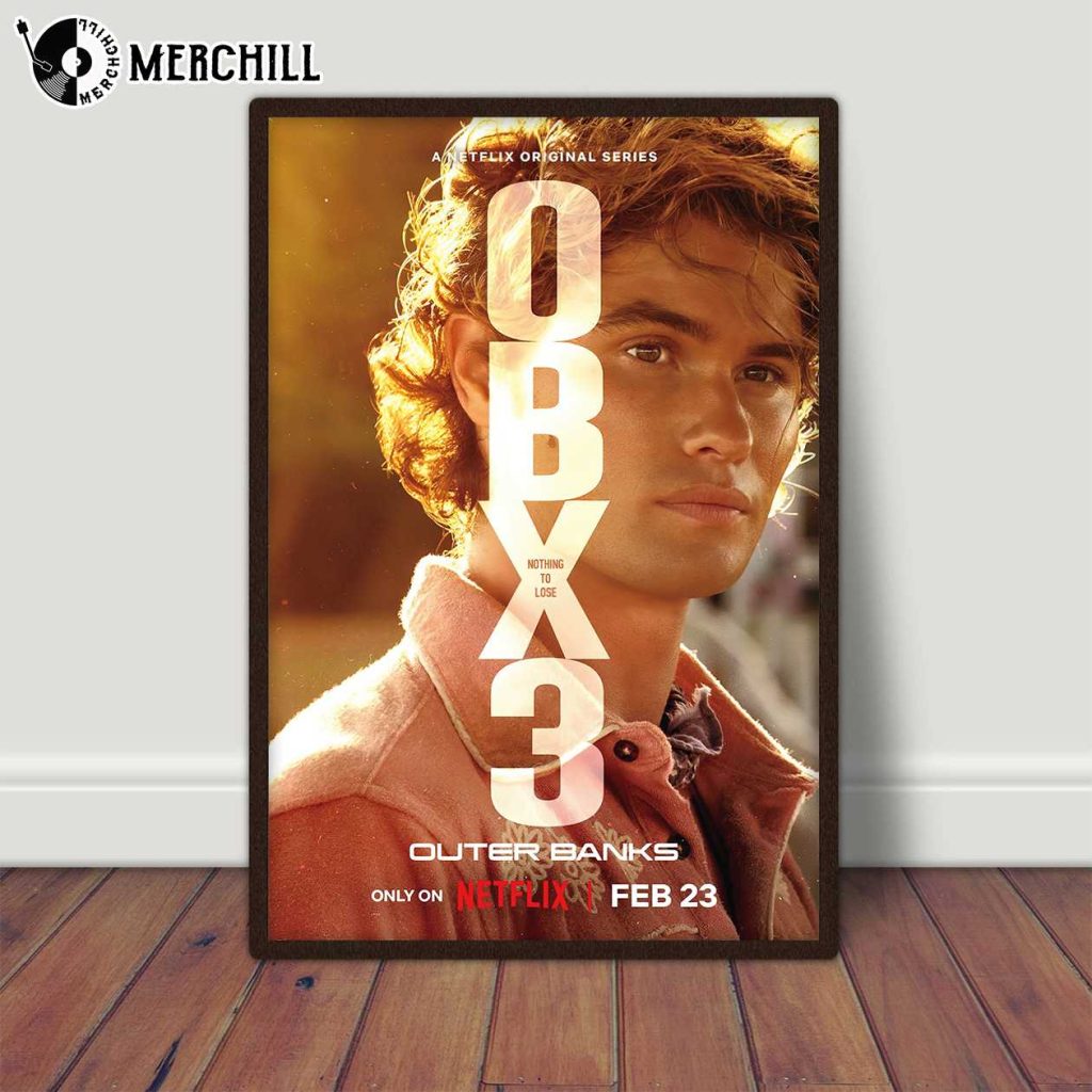 John B Outer Banks 3 Poster OBX Gifts - Happy Place for Music Lovers
