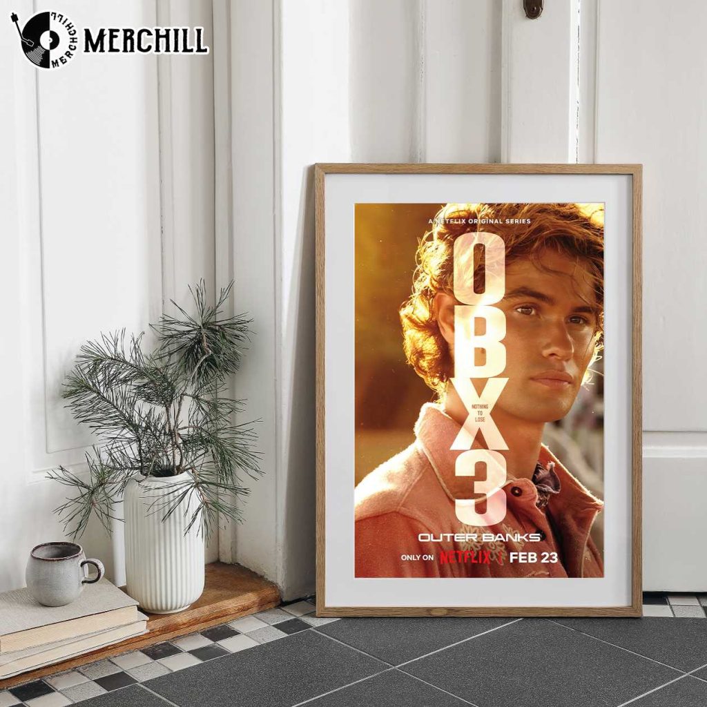 John B Outer Banks 3 Poster OBX Gifts - Happy Place for Music Lovers