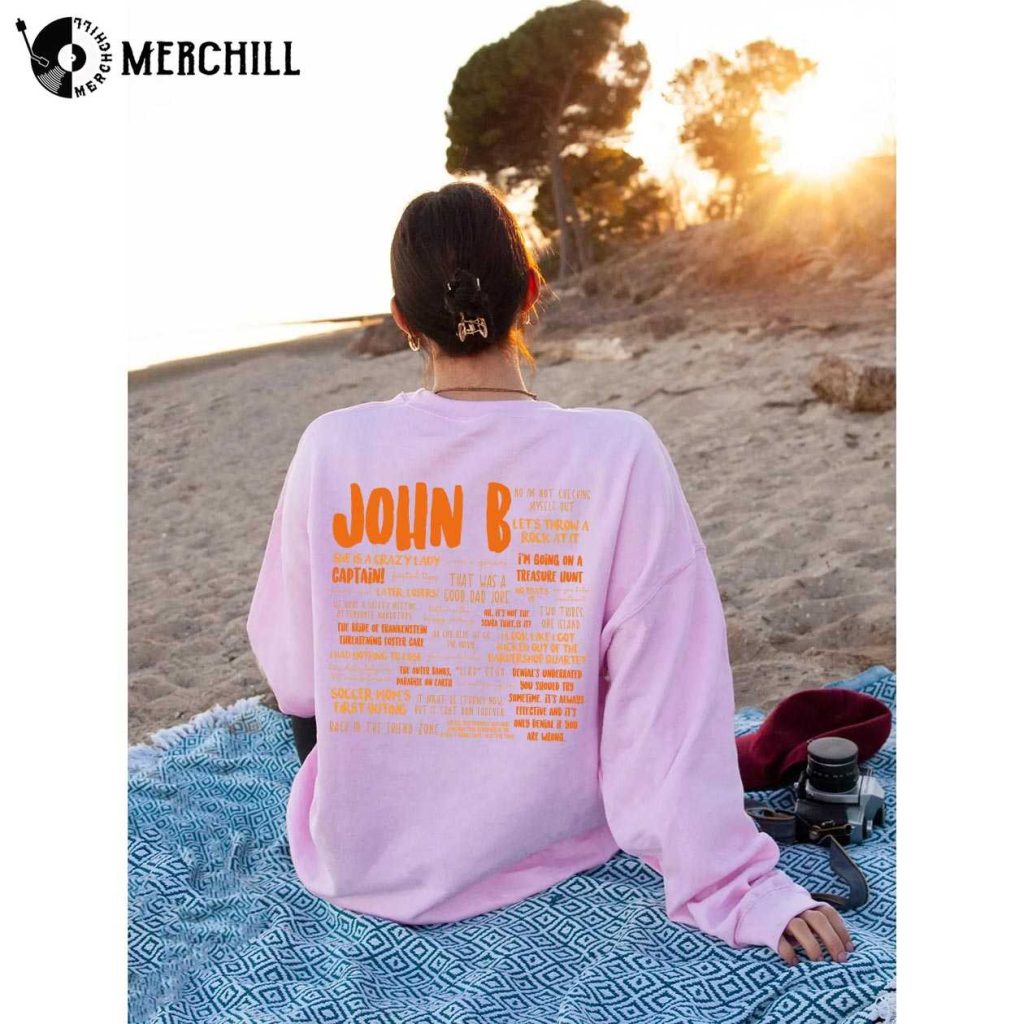 John B Outer Banks Shirt 2 Sides Outer Banks TV Show Merch - Happy ...