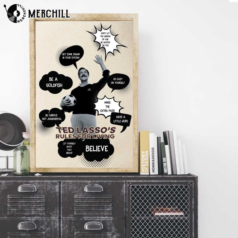 Believe Poster Ted Lasso Motivational Quotes Ted Lasso Gift Ideas ...