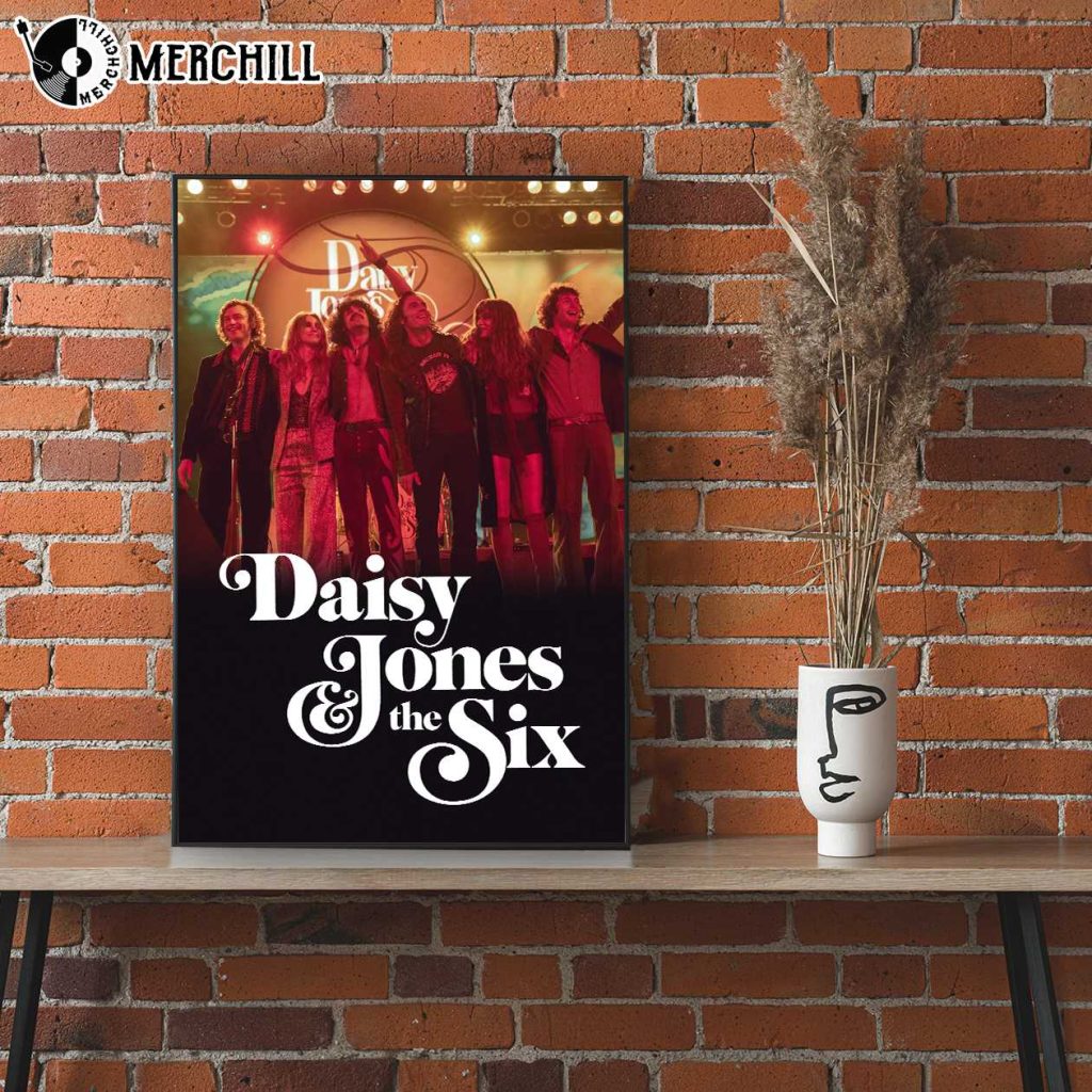 Daisy Jones and The Six Band Poster Daisy and Billy Concert Tour ...
