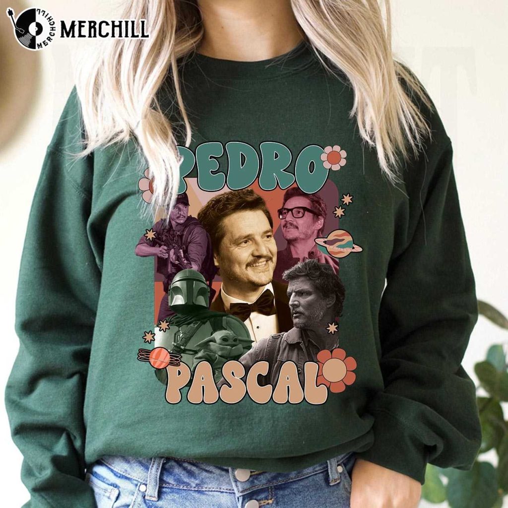 Peace Love Pedro Pascal Shirt The Last of Us The Mandalorian - Happy ...