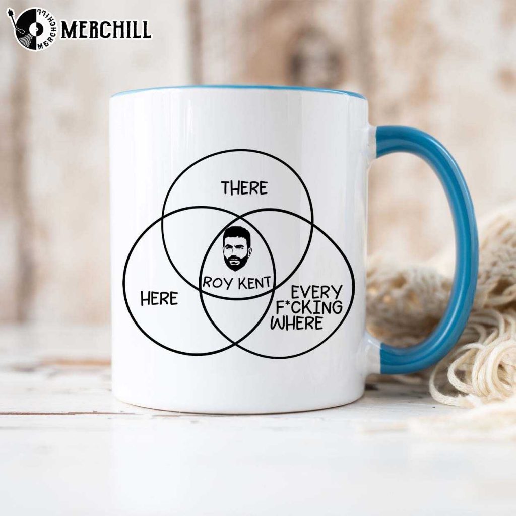 Funny Roy Kent Mug Ted Lasso Gift - Happy Place for Music Lovers