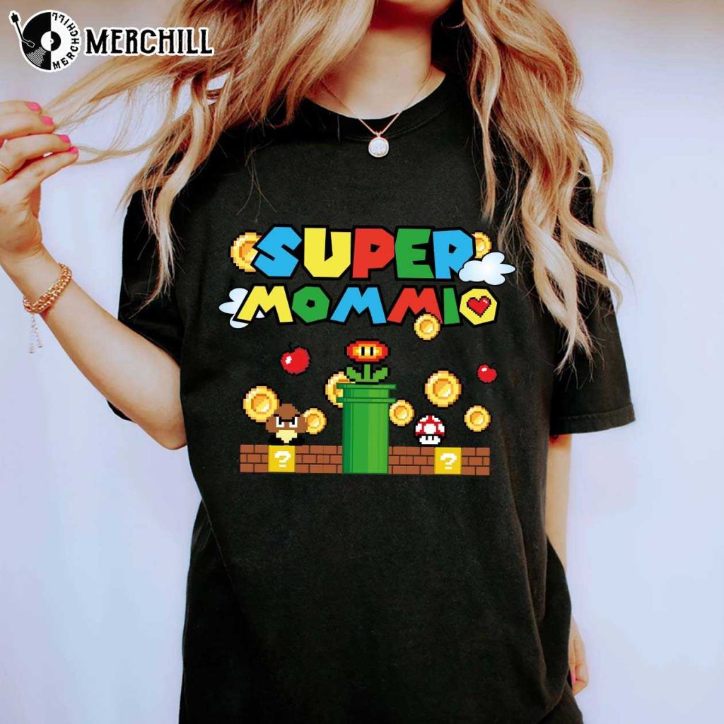 Super Mommio Gamer Mom Shirt Super Mom Gift - Happy Place for Music Lovers