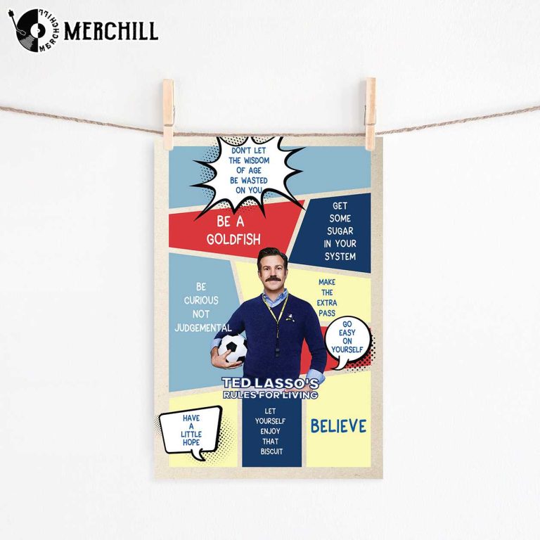Ted Lasso Believe Poster Inspirational Quote Gift for Ted Lasso Fans ...