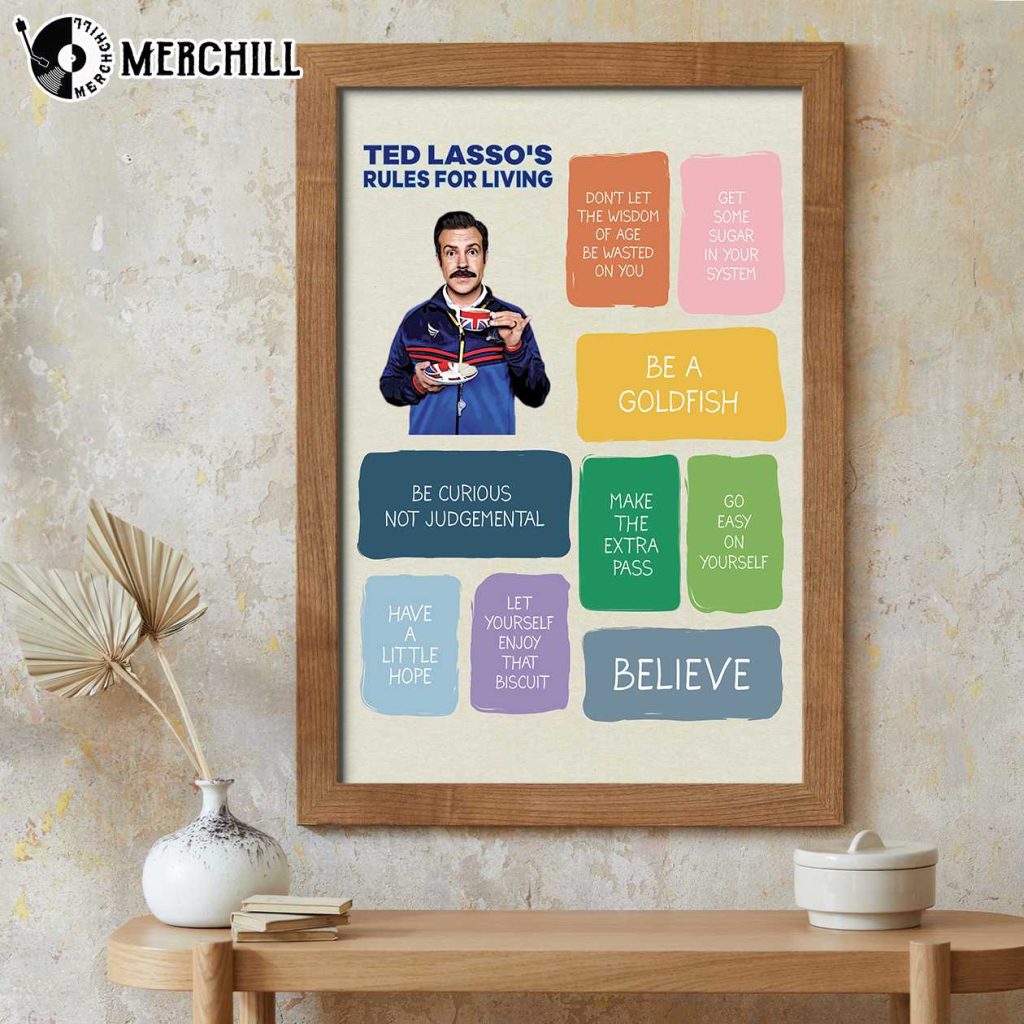 Ted Lasso Motivational Poster Ted Lasso T Ideas Happy Place For