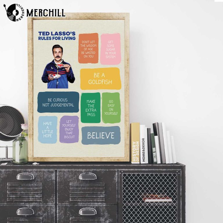 Ted Lasso Motivational Poster Ted Lasso Gift Ideas - Happy Place for ...