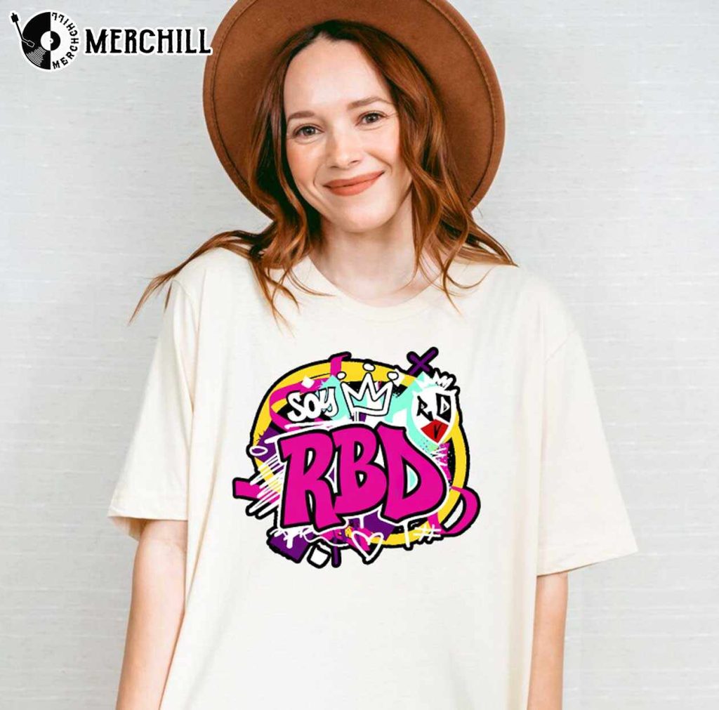 Soy Rbd Rebelde Tour 2023 Shirt Rebelde Fans Gift - Happy Place for ...