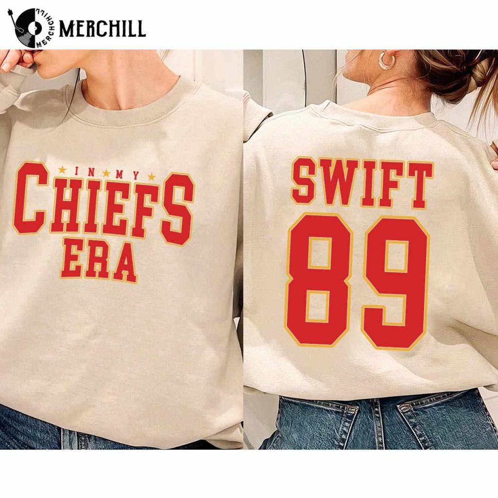 Taylor Swift Chiefs Jersey Sweatshirt Travis Kelce and Taylor Swift ...