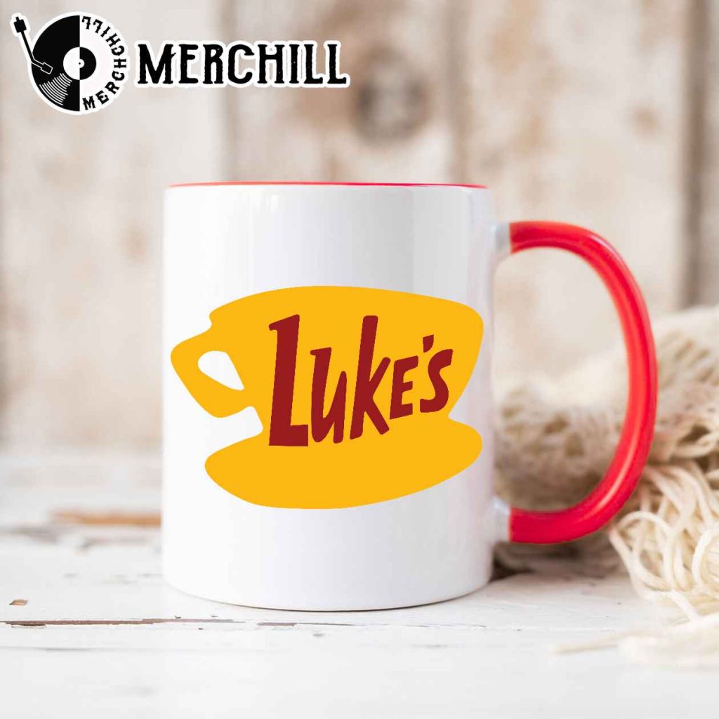 Lukes Diner Coffee Mug Gilmore Girls Gift - Happy Place for Music Lovers