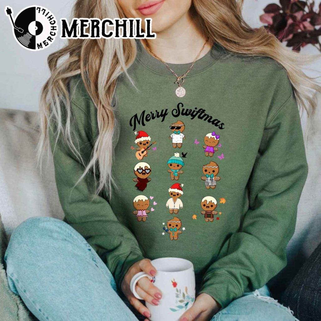 Taylor Eras Christmas Version Shirt Taylor Swift Album Shirt - Happy ...