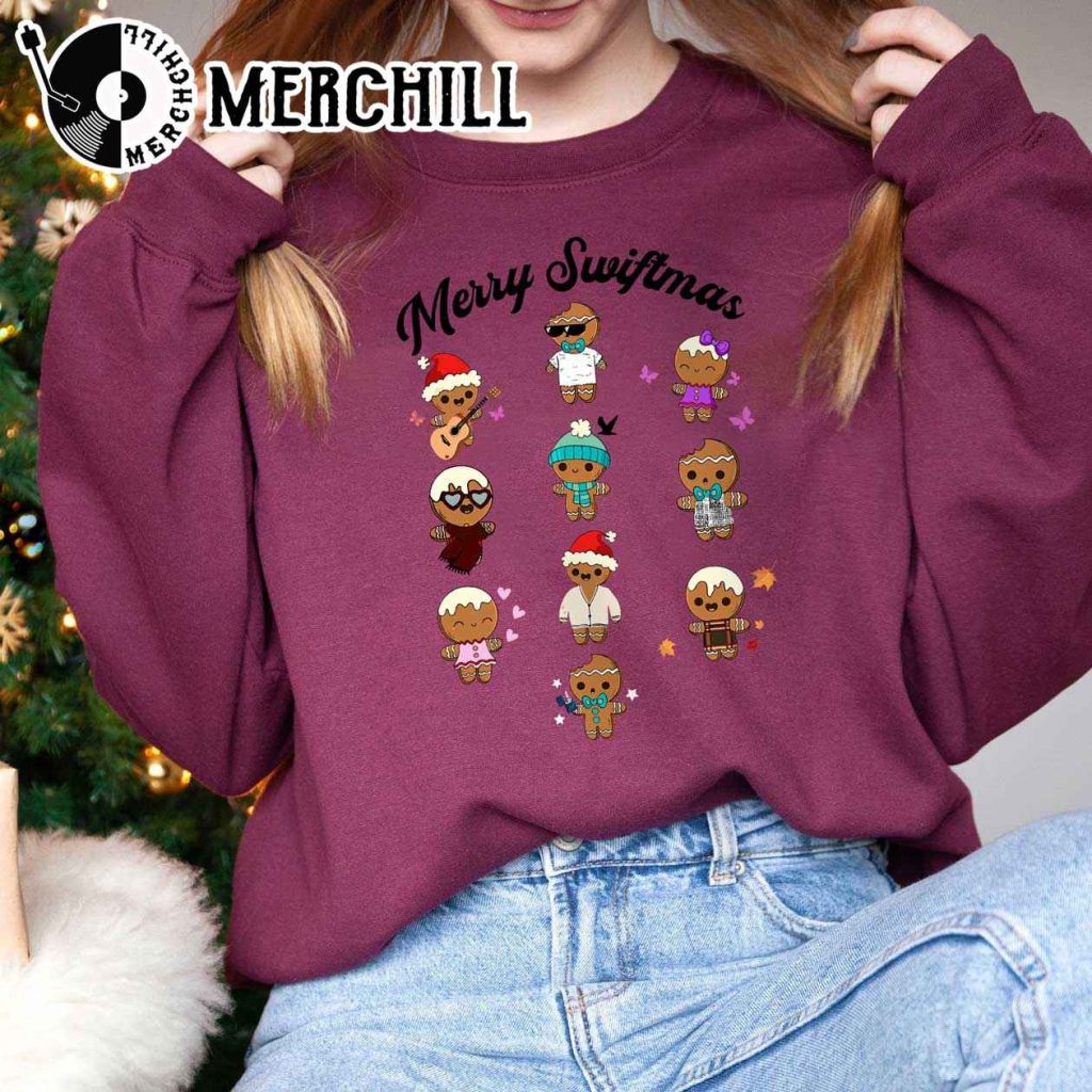 Taylor Eras Christmas Version Shirt Taylor Swift Album Shirt - Happy ...