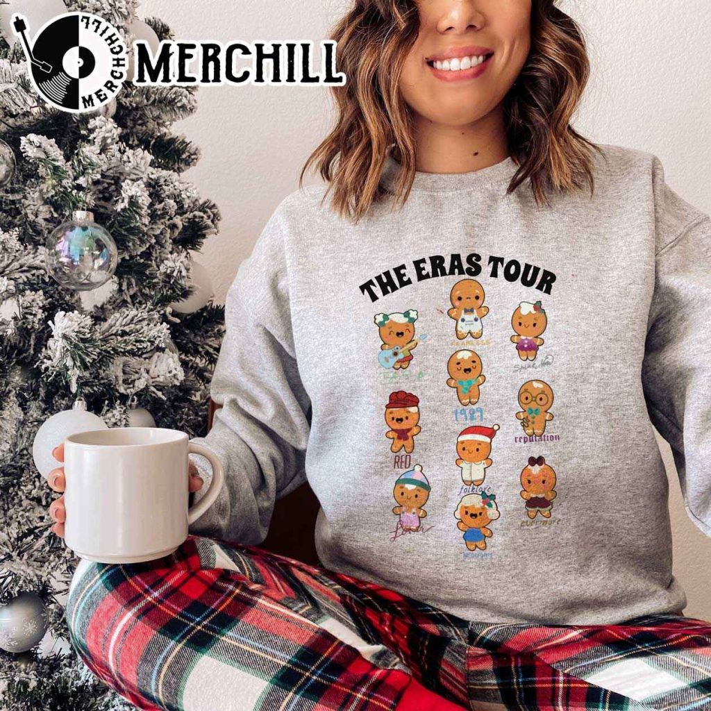 The Eras Tour Gingerbread Shirt Taylor Swift Fan Gift - Happy Place for ...