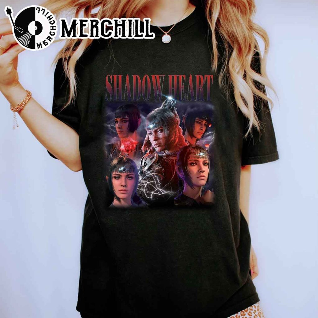 Vintage Shadowheart Shirt Shadowheart Baldur's Gate 3 - Happy Place for ...