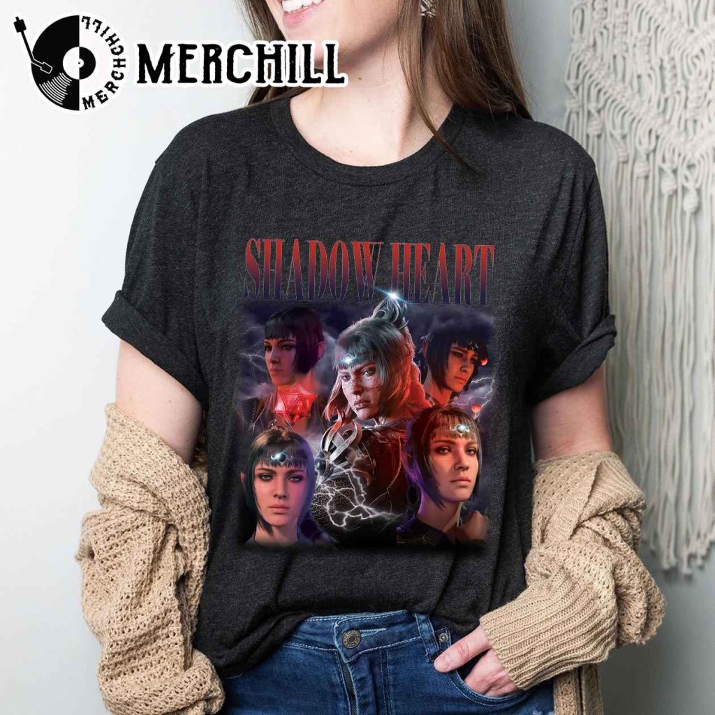 Vintage Shadowheart Shirt Shadowheart Baldur's Gate 3 - Happy Place for ...